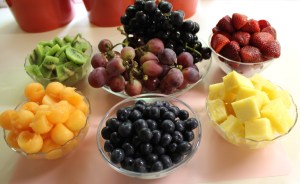 Kel’s Rainbow Fruit Kabobs with Cream Cheese Dipping Sauce | Kel's Cafe ...