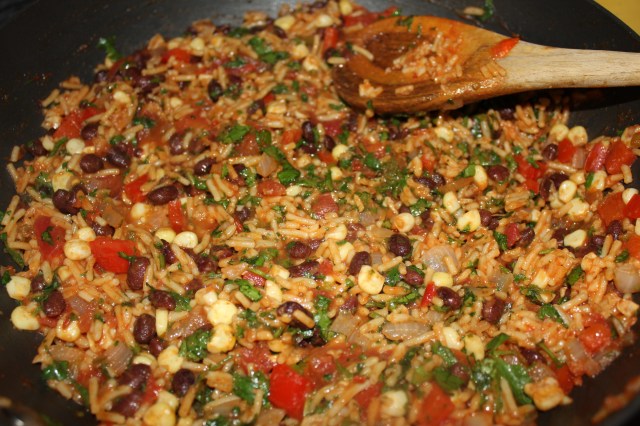 Kel’s Blissful Black Bean, Rice and Corn Burritos | Kel's Cafe of All ...