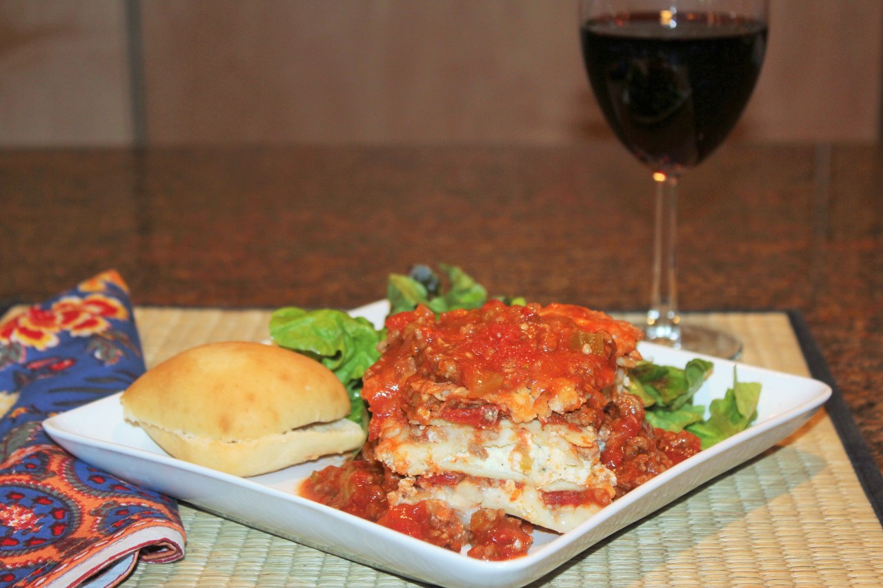 Kel’s Classic Lasagna, Comfort Food for a Crowd | Kel's Cafe of All ...