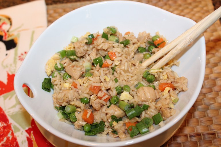 Kel’s Quick and Easy Chicken Fried Rice | Kel's Cafe of All Things Food