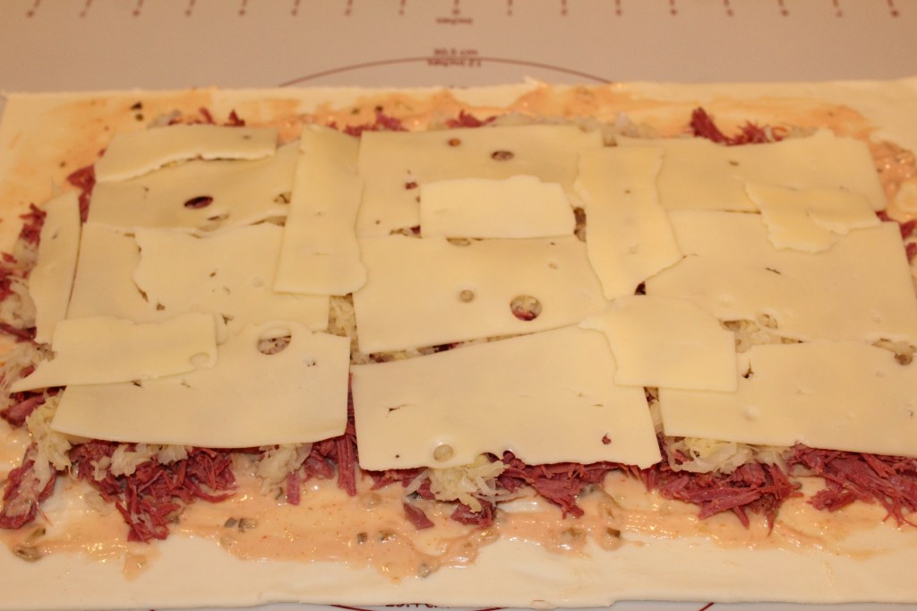 Kel’s Puff Pastry Reuben Roll | Kel's Cafe of All Things Food