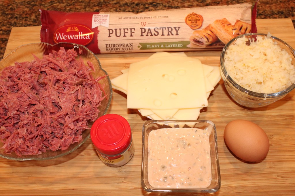 Kel’s Puff Pastry Reuben Roll | Kel's Cafe of All Things Food